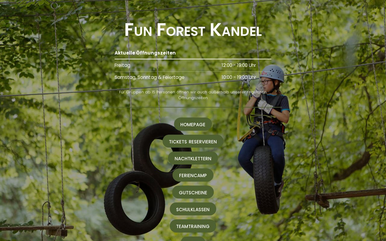 fun forest kandel